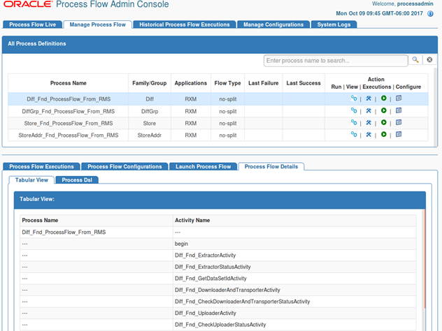 Appendix F: Process Flow UI Screenshots